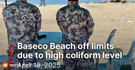 High Coliform Level High 💩 Level Philippines