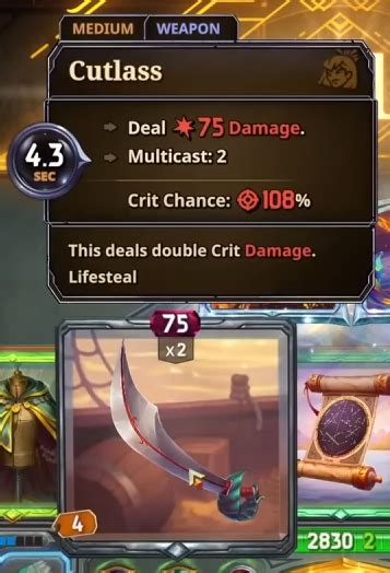 The Bazaar Cutlass Vanessa 10 Win Build Shurkou March 2 2025