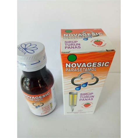 Jual Novagesic Sirup 60 Ml Shopee Indonesia