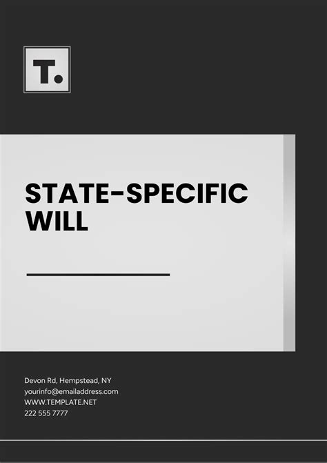 Free Australian Will Template To Edit Online