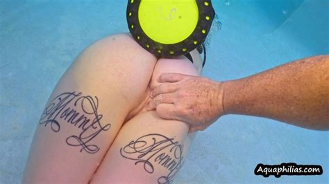 Aquaphilias Ts Natalie Carnot Underwater Breath Hold Bondage Challenge Aquaphilias Clips4sale