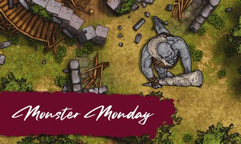 Rpg Campaign Planner Monster Monday Stone Giant