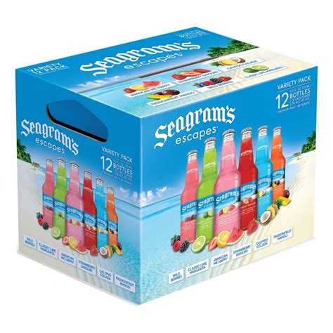 Seagrams Escapes Wine Coolers Variety 12pack 11 2oz Bottles Id