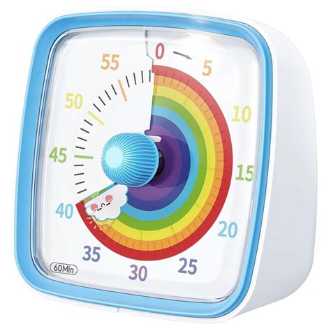 Hot 60 Minute Visual Timer With Night Light Countdown Timerpomodoro
