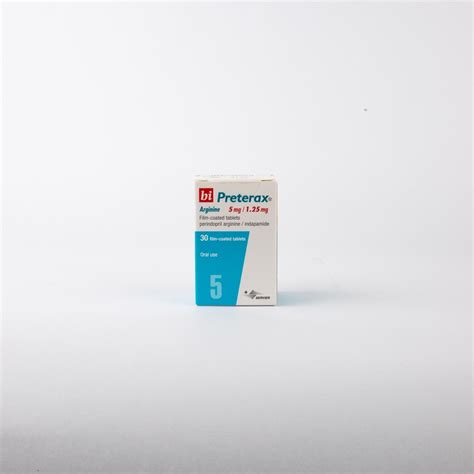 Bi Preterax 5mg125mg Tab 30s Pharmacy And More