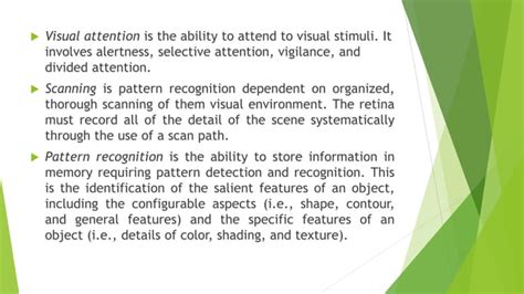 Visual Perceptual Assessment Ppt