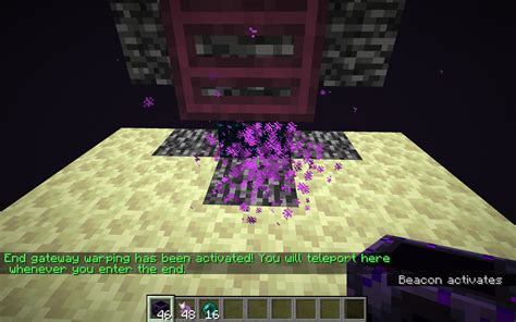 End Gateway Warps Minecraft Data Pack