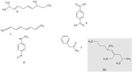 Draw The Structure Of The Following Iupac Compound 1a 2 8 Dimetyl 3 6 Decadiene B 4 Ethyl 2