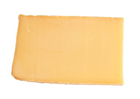 Premium Photo French Cows Milk Cheese ComtÃ© On A White Background