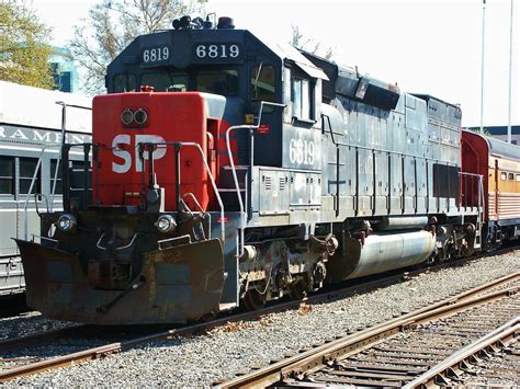 Southern Pacific Sd45t 2r 6819 Sacramento California Flickr