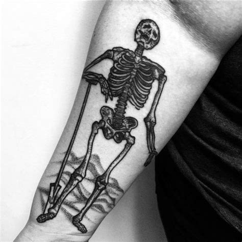30 Shovel Tattoo Designs For Men