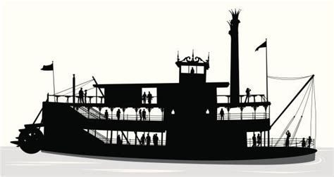 Riverboat Illustrations Royalty Free Vector Graphics And Clip Art Istock