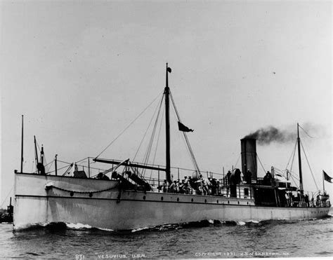 Uss Vesuvius 1888 From The Left