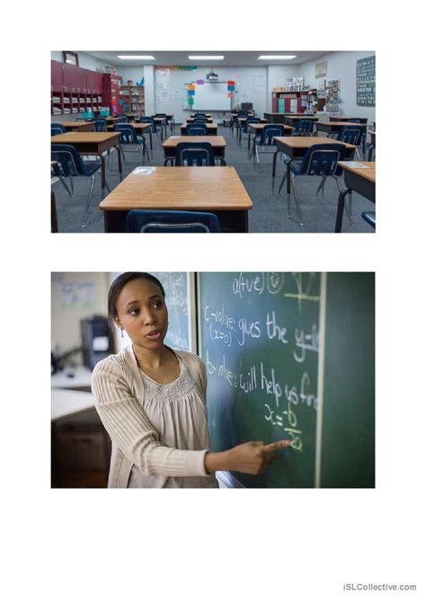 Classroom Objects Flashcards General English Esl Worksheets Pdf And Doc