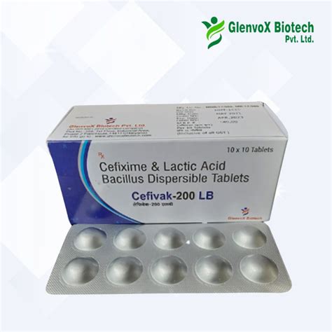Get Franchise For Cefixime And Lactic Acid Bacillus Dispersible Tablets