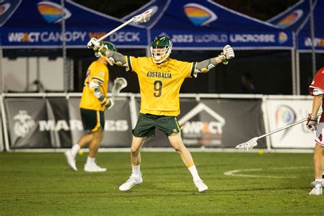 A Fantastic Team Win” Australia Downs Rival England With An 8 0 Run World Lacrosse