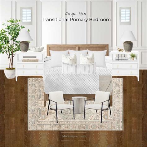 Transitional Bedroom Decorating Ideas