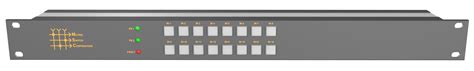 Matrix Switch Msc Xd161l 16 Input 1 Output 3g Sdi Video Router With Button Panel