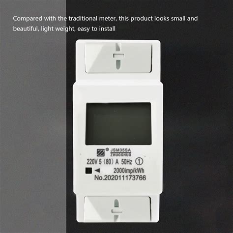 Lcd Digital Display Power Consumption Energy Elect Vicedeal