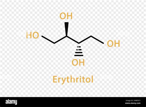 Erythritol Chemical Formula Erythritol Structural Chemical Formula