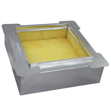 Imperial 10 In X 10 In Insulated Galvanized Steel Ductboard Register