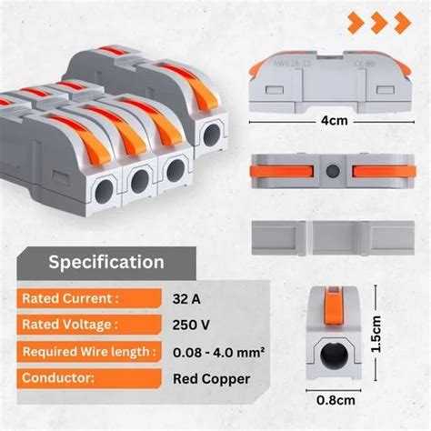 Universal Connection Terminals Circuit Inline Splices Electric