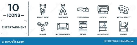 Linear Nintendo Switch Icon From Entertainment And Arcade Outline Collection Thin Line Nintendo