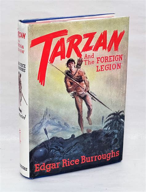 Tarzan And The Foreign Legion By Burroughs Edgar Rice Near Fine Hard