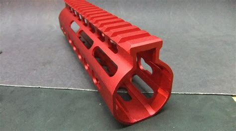 7 Inch Ar15 Ar 15 Ar Ultra Light Slim Anodized Gop Red Keymod Free
