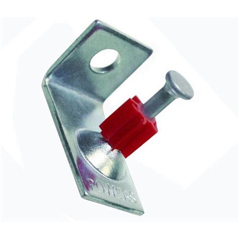 Powers Fasteners 300 Head Pin 1 1 4 With Ceiling Clip 100 Pack