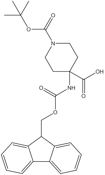 1 Boc Piperidine 4 Fmoc Amino 4 Carboxylic Acid Cas 183673 66 7