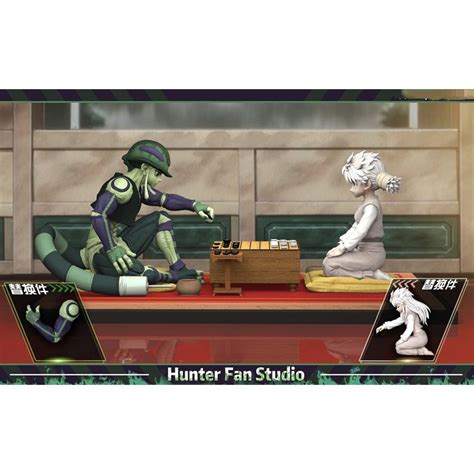 【黑哥模型】全職獵人hunter Fan 蟻王vs小麥 蟻王下棋 軍儀 Gk雕像 全新未拆 蝦皮購物