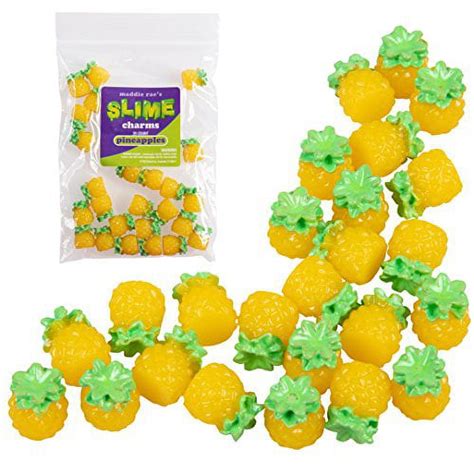 Maddie Raes Craft Charms Pineapple 25 Pcs Of Scrapbooking Beads