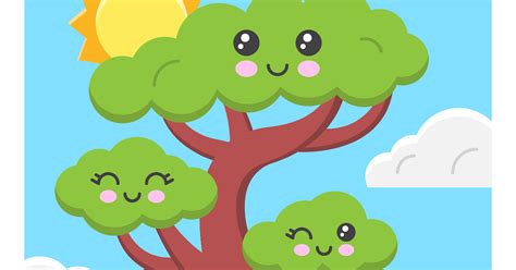 Charlie Belvin Designs Arbor Day Illustration And Coloring Sheet