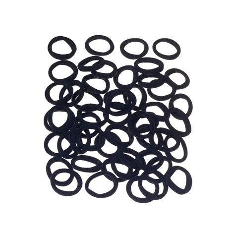 Set 50 Elastice Par Mici Negre Emagro