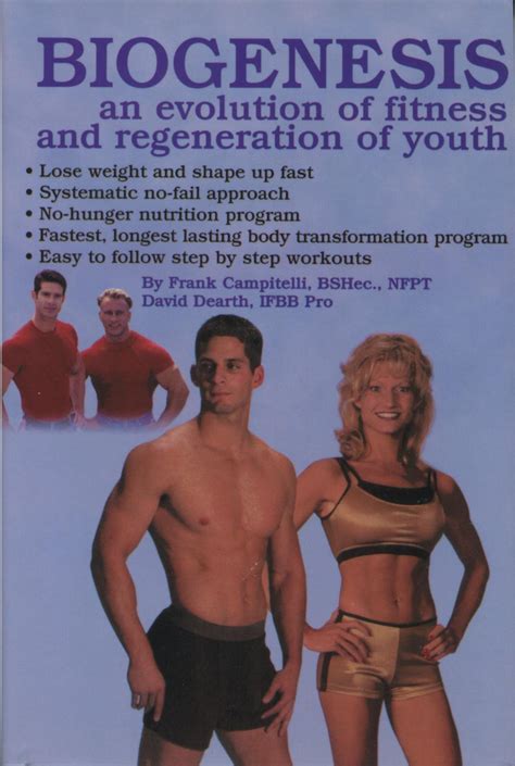 Biogenesis An Evolution Of Fitness And Regeneration Of Youth Von