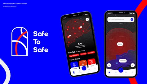 Safe To Safe App Ux Ui Personal Project X Talent Garden Behance