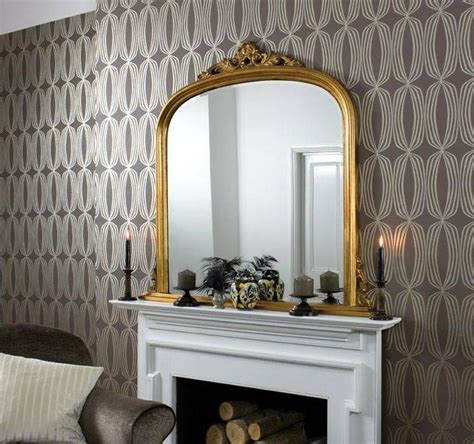 30 Inspirations Gold Mantle Mirrors