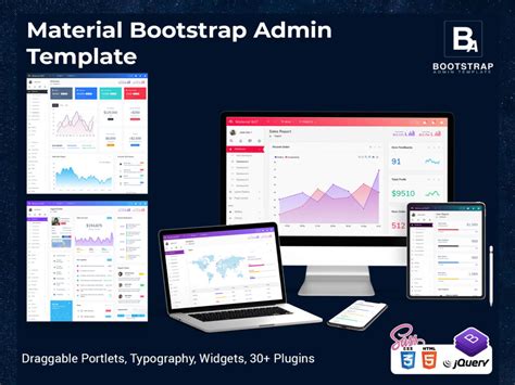 Material Bootstrap Admin Template Bootstrap Admin Template