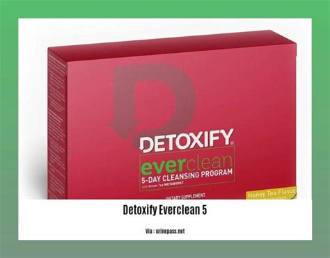 Does Detoxify Everclean 5 Day Work Exploring The Potential Benefits