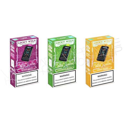 Snowwolf Lucky Wolf Legend 25k Disposable Lucky Wolf Legend Vape