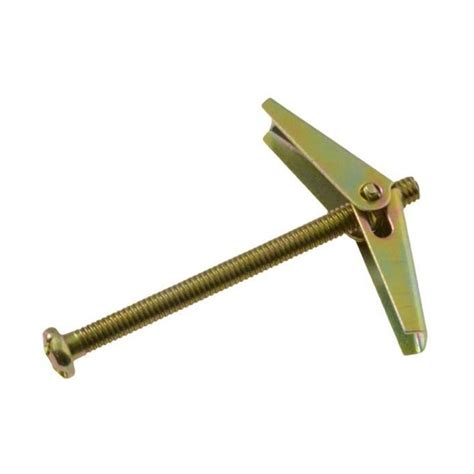 Pandp Pack Of 200 Zinc Yellow M4 X 50mm Round Head Spring Toggles Cavity