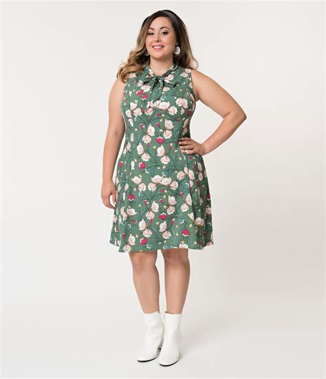 60s 70s Plus Size Dresses Clothing Costumes