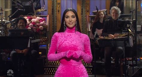What Did Kim Kardashian Say In Her Saturday Night Live Monologue