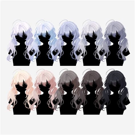 【9 Avatars】【vrc Hair】♥ Muffin Hair ♥ Nanaha Booth