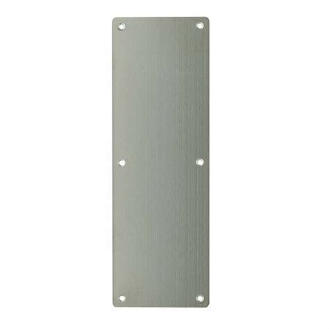 Push Plate 300 X 100mm Stainless Steel Miles Nelson