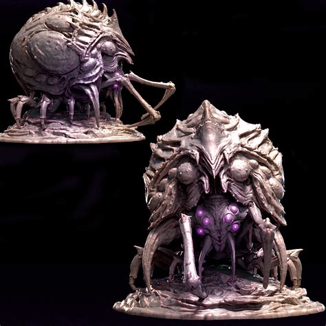Pathogen Zero Pose 3 Of 3 Mini Monster Mayhem Miniatures By Only