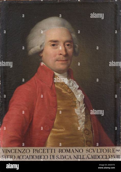 Portrait Of Vincenzo Pacetti 1746 1820 Found In The Collection Of