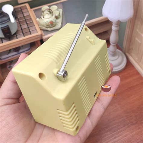 Miniature Real Functioning Tv Scale 112 Real Mini World
