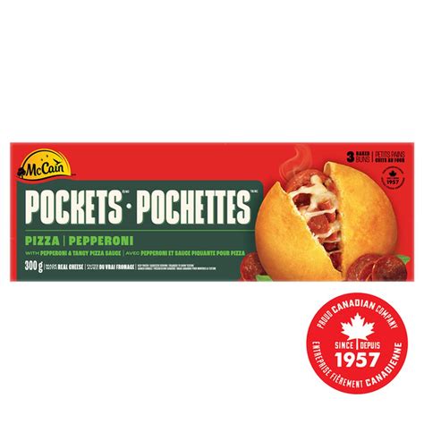 Mccain Pizza Pockets Pepperoni 300 G Delivery Or Pickup Near Me